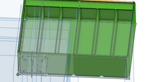 Gridfinity 4x3 with dividers by Goodonesaregone65 | Download free STL ...