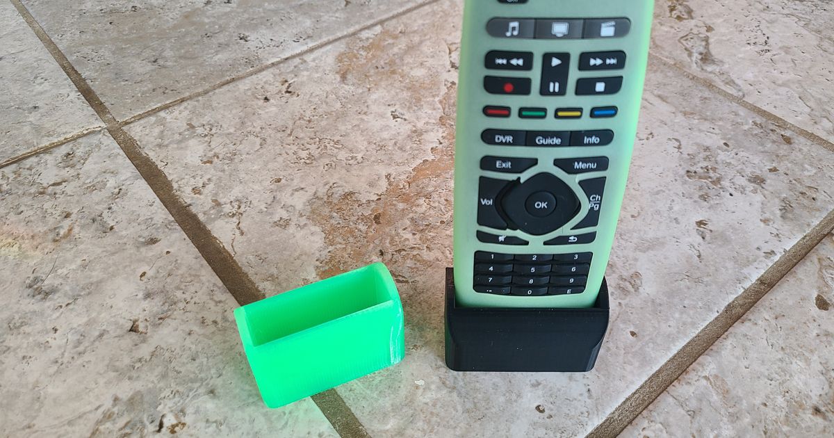 Harmony Remote Control w/ slicon case Holder by warthog9 | Download ...