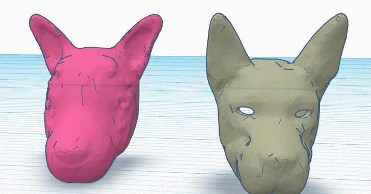 dog masks by Terwski Syzymon | Download free STL model | Printables.com