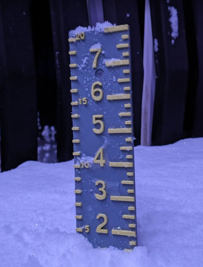 Snowfall Counting Gauge by JoKneeMo | Download free STL model ...