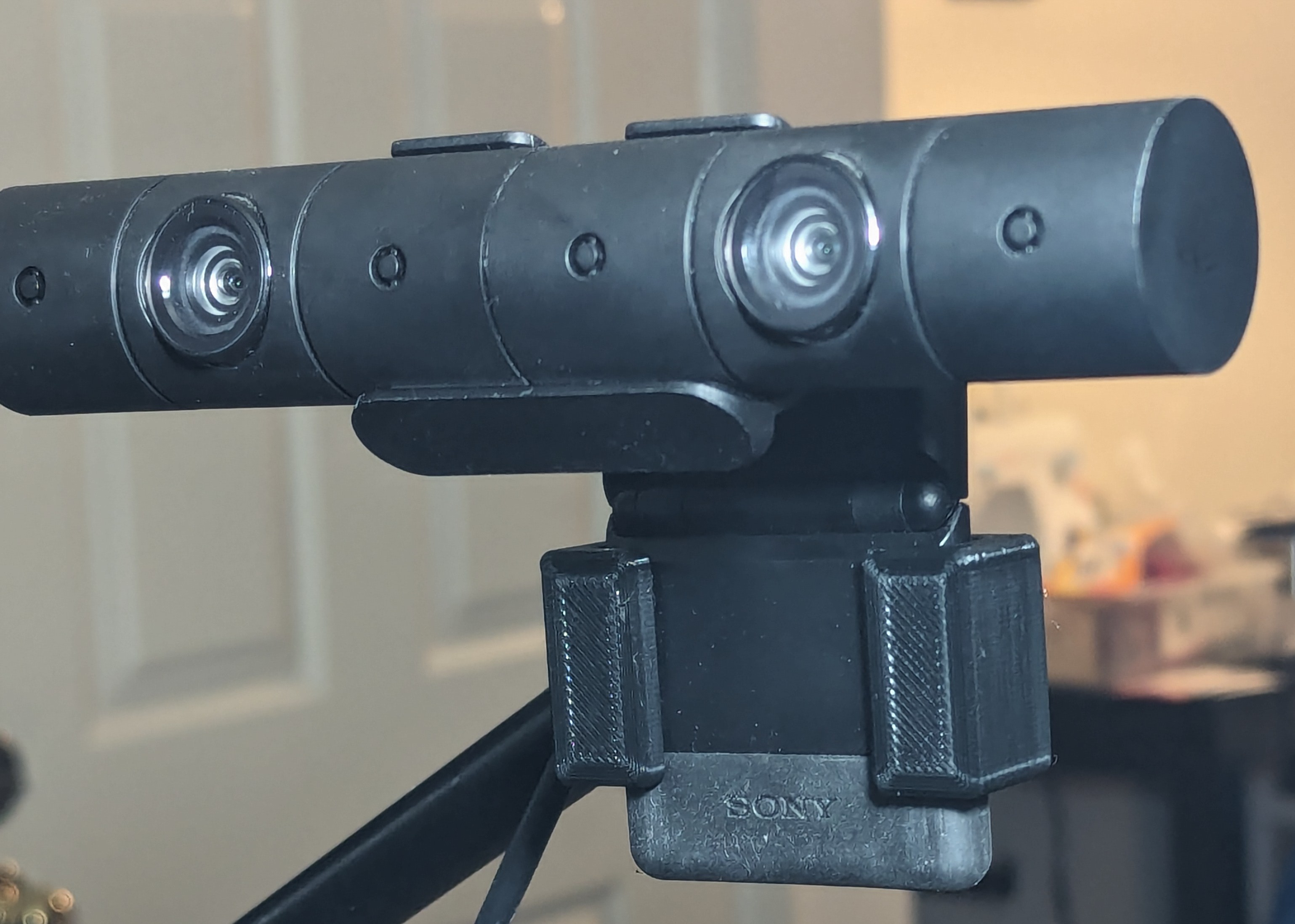 PS4 Camera tripod adapter by Bob | Download free STL model | Printables.com