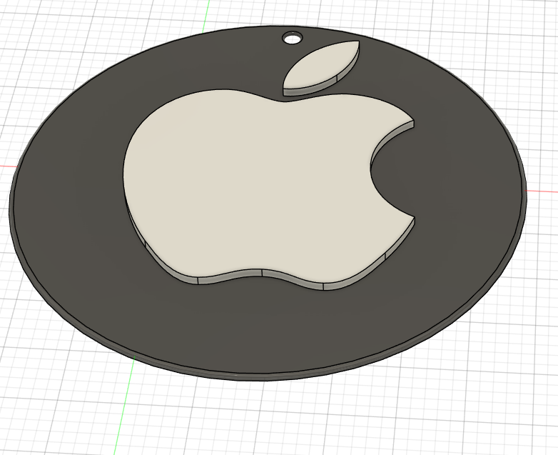 Apple necklace by Pavel Boháč | Download free STL model | Printables.com