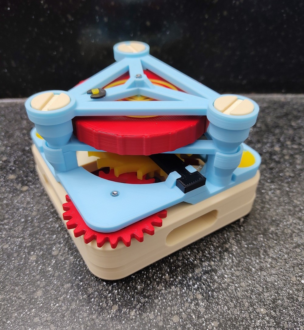 Swiss Escapement Desktop Fidget by Onino | Download free STL model ...