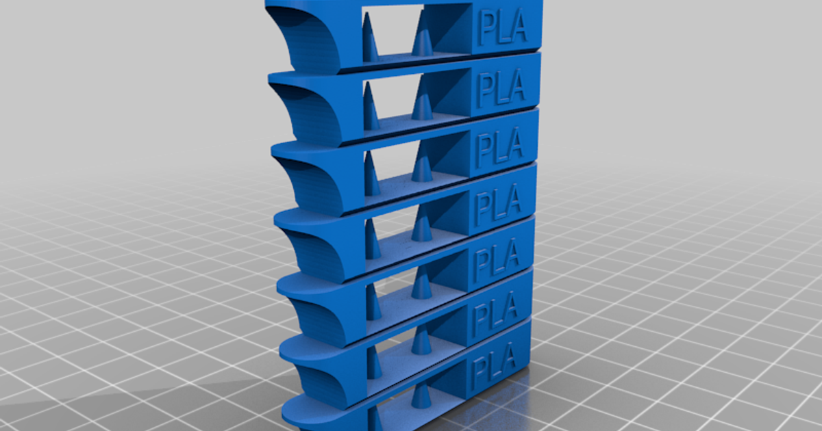 Temperature Tower PLA by SilenTree 12th | Download free STL model ...