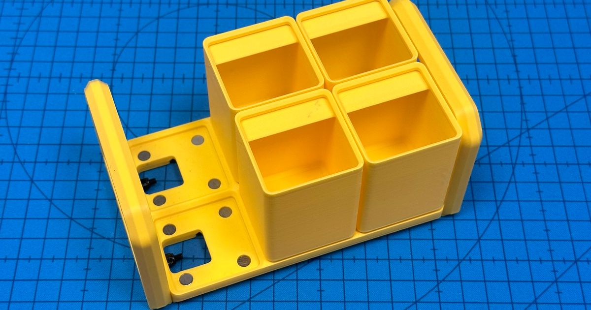 Stackable Gridfinity base tray - 2x3 by philon | Download free STL model | Printables.com