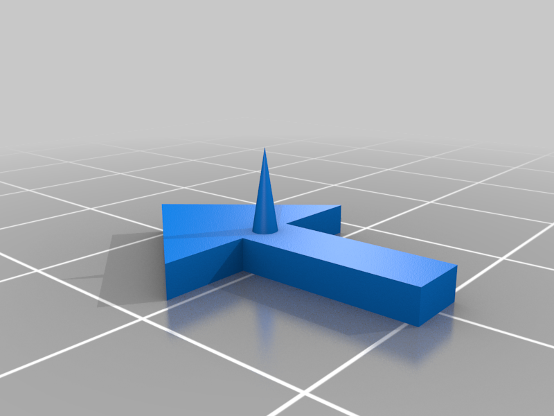Push-in Arrow (with spike) by LTB3D | Download free STL model ...