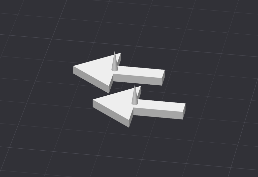 Push-in Arrow (with spike) by LTB3D | Download free STL model ...
