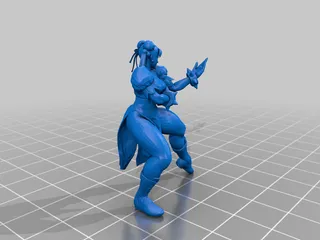Chun-Li - SFV by Griffinvention | Download free STL model | Printables.com