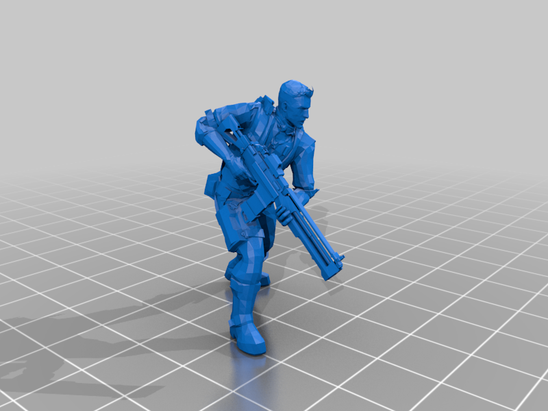 Axton - Borderlands 2 by Griffinvention | Download free STL model ...