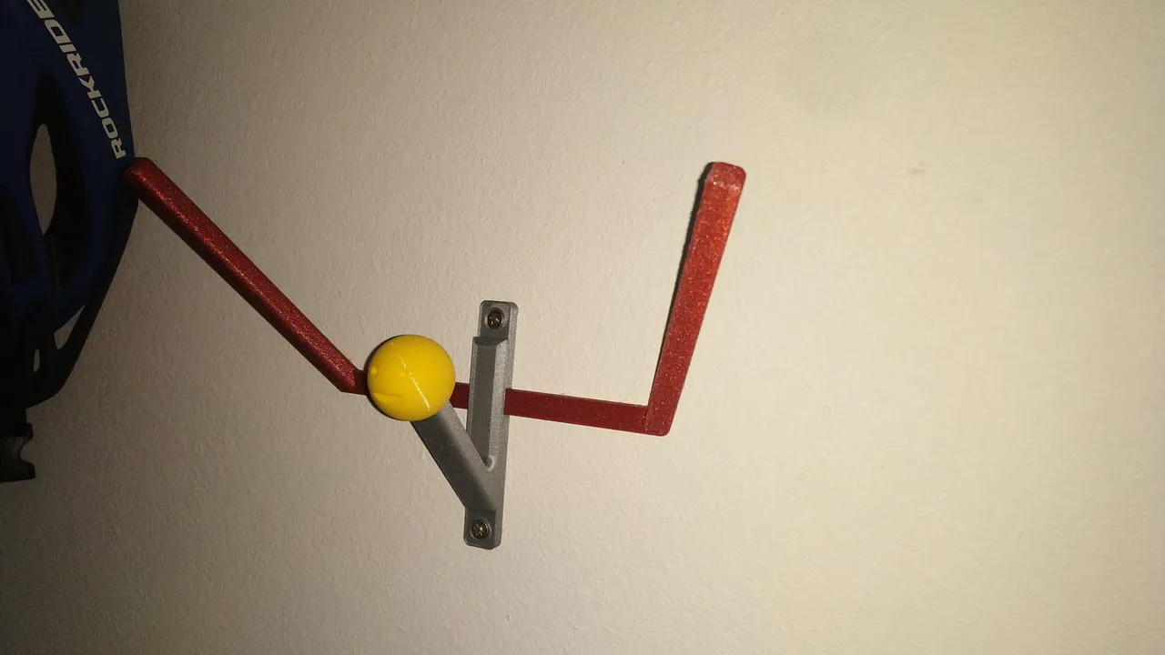 Helmet hanger by Lokva | Download free STL model | Printables.com