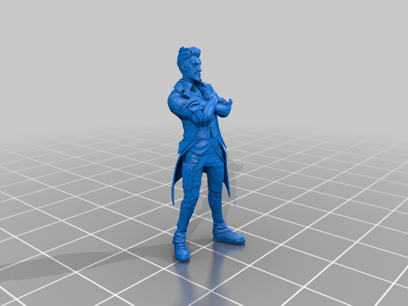 Handsome Jack - Borderlands 3 by Griffinvention | Download free STL ...