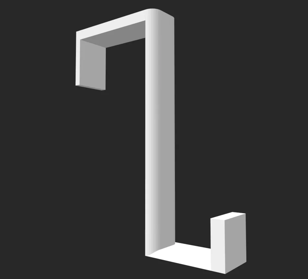 door hanger by maker 2010 | Download free STL model | Printables.com