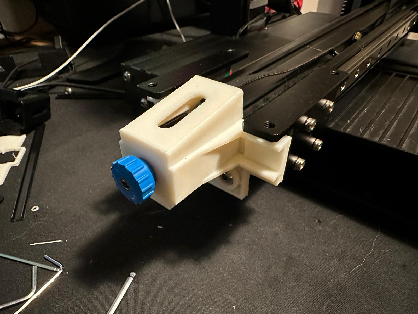 Y-Axis tensioner with limiter/stopper for dual MGN12H linear rails on ...