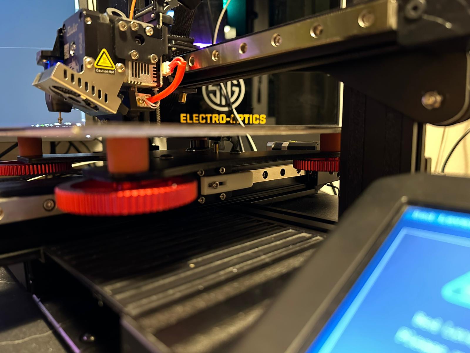Y-Axis tensioner with limiter/stopper for dual MGN12H linear rails on ...