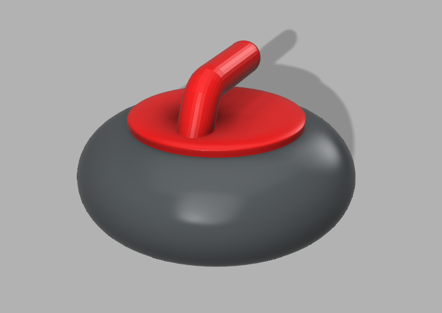 Curling Stone by Owen Ramon | Download free STL model | Printables.com