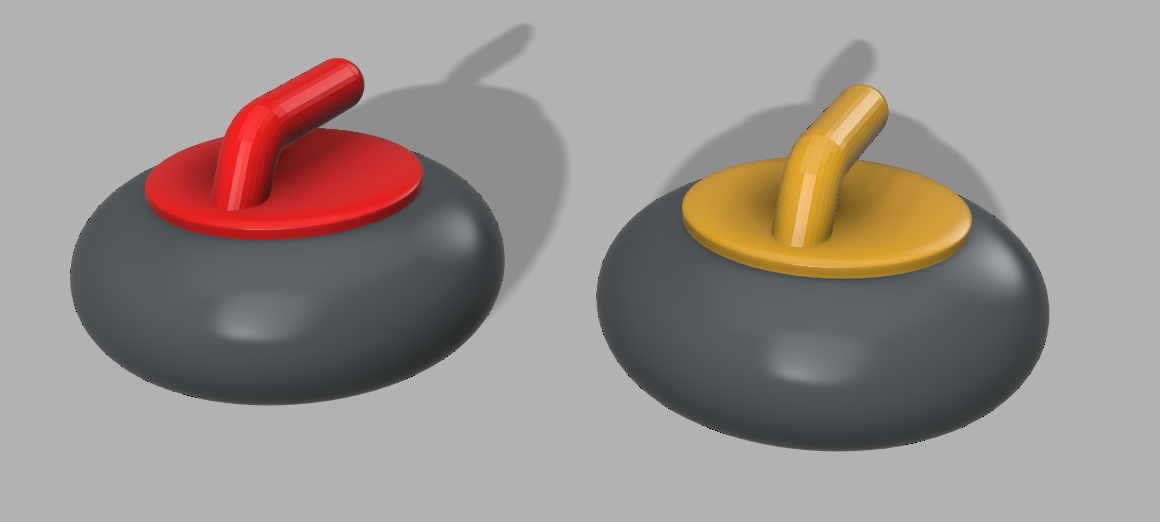 Curling Stone by Owen Ramon | Download free STL model | Printables.com