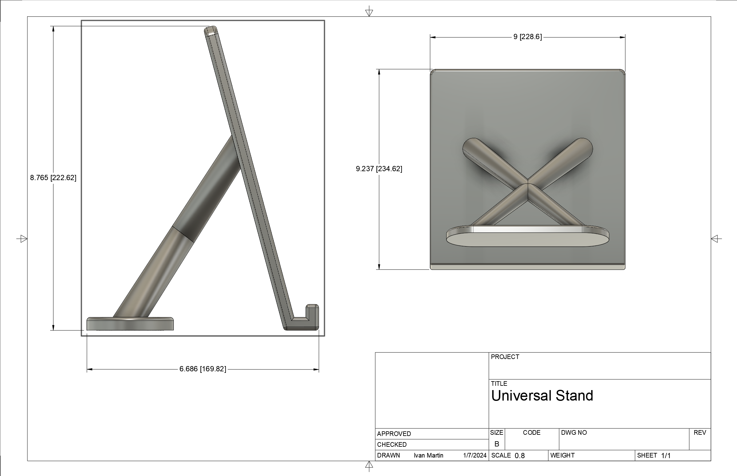 Desk Stand by Nitram Solutions | Download free STL model | Printables.com