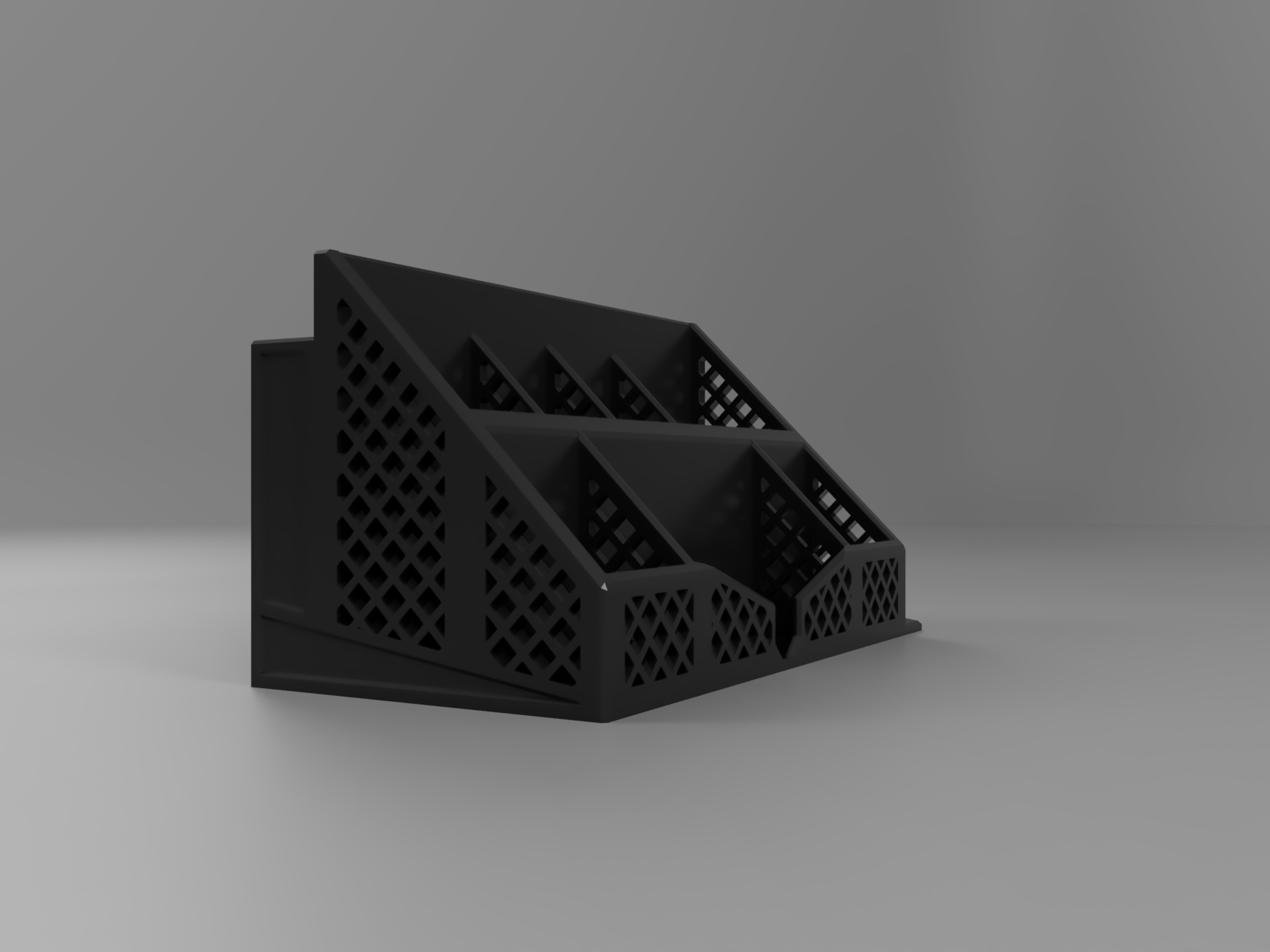 Simple All-In-One 3D printable desk organizer by GreenBit | Download ...