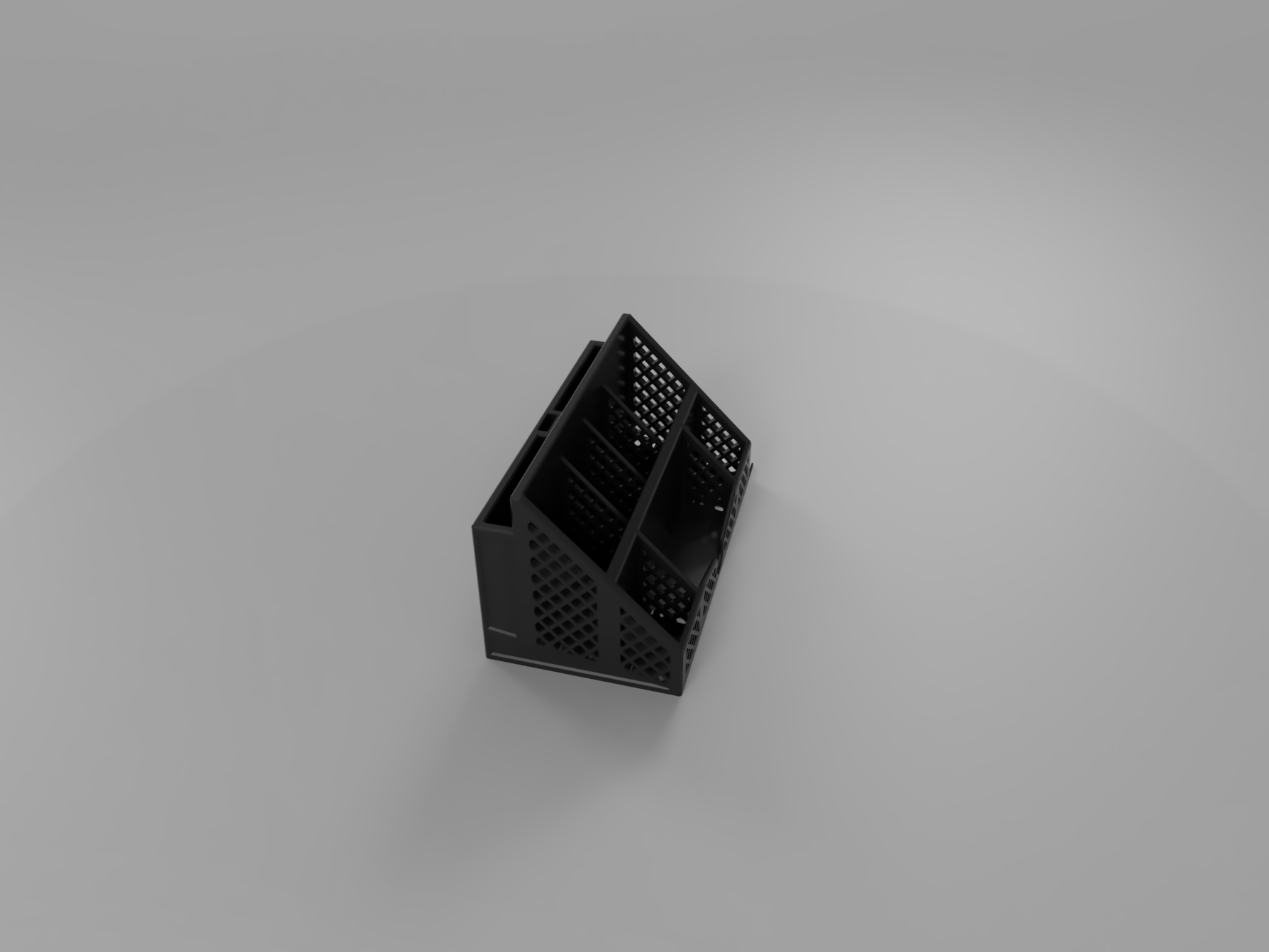 Simple All-In-One 3D printable desk organizer by GreenBit | Download ...