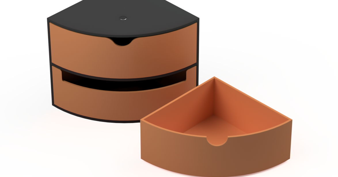 Paint Station 150-150-150 Rounded Corner Box 2D by RedChurch Studio | Printables Store