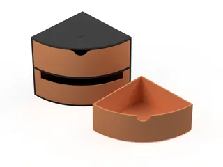 Paint Station 150-150-150 Rounded Corner Box 3D by RedChurch Studio | Printables Store