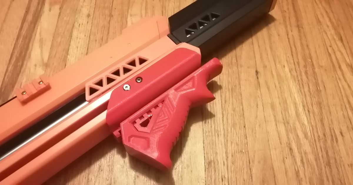 worker swift grip with picatinny rail od autora TJ'S DIY CREATIONS ...