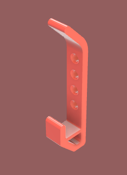 Double Wall Hook by Auzziebogan26 | Download free STL model ...
