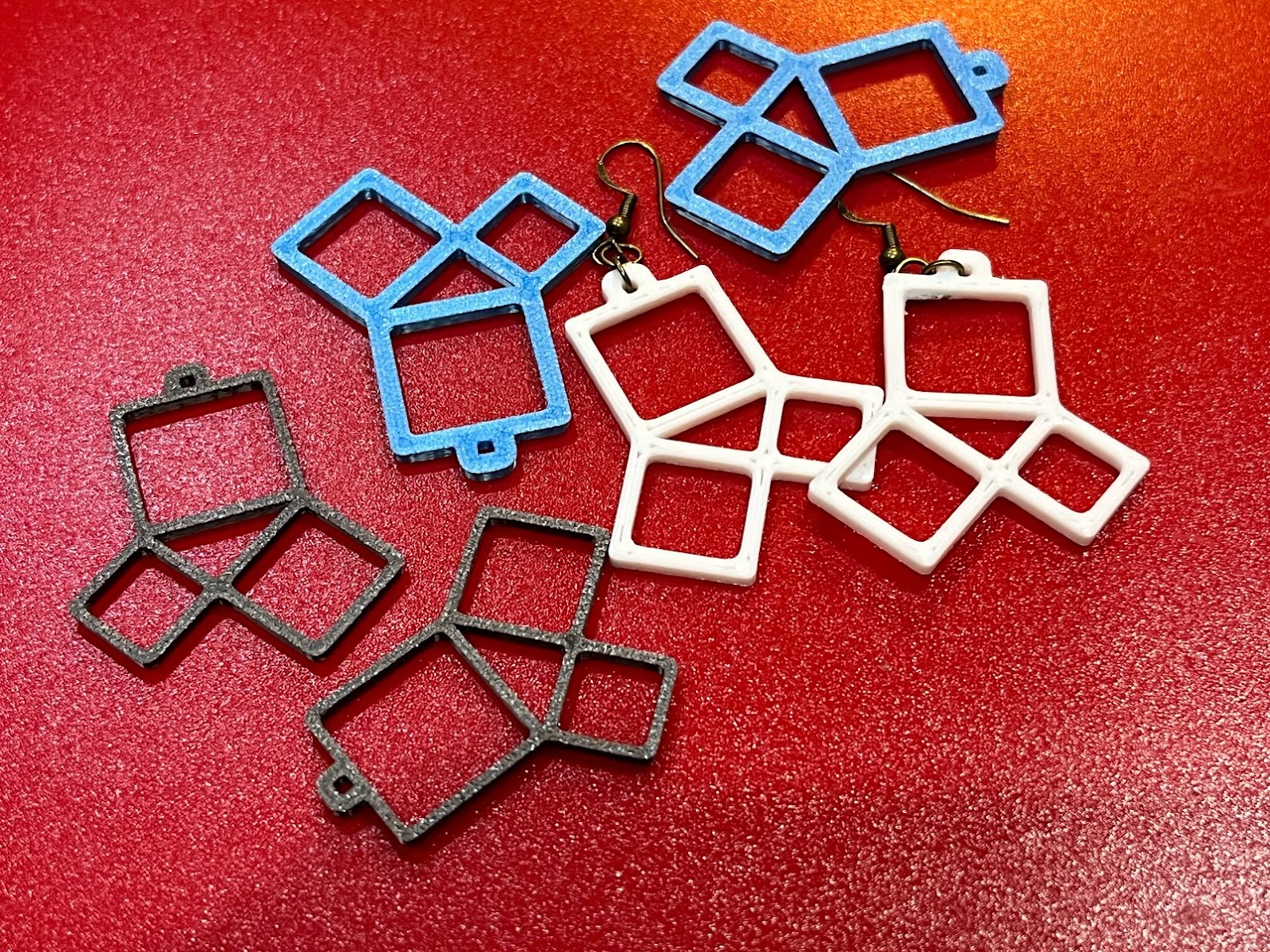 Pythagorean Theorem Proof earrings for math geeks! by WhimsyCraft ...