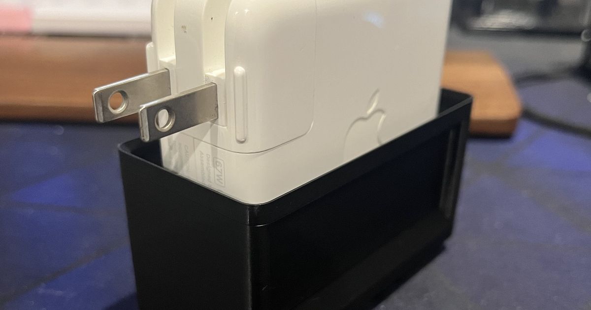 Gridfinity 67W Apple Charger by bbkeyboards | Download free STL model ...