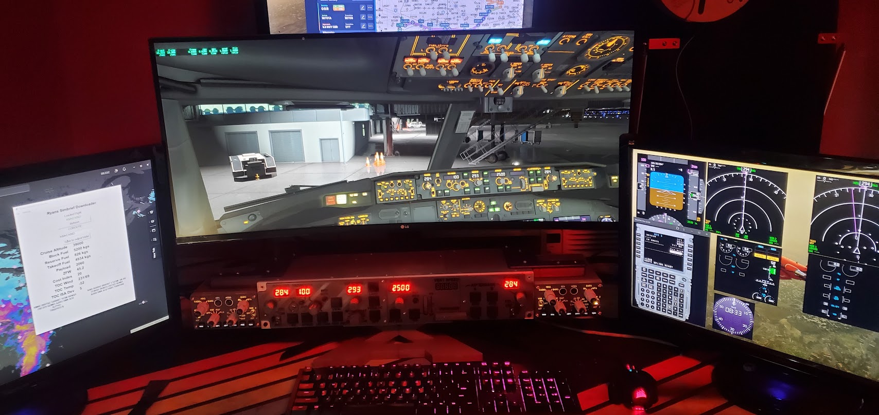 MCP / EFIS STAND FOR 737DIYSIM 3D PRINTABLE mcp by Ryan Gralinski ...