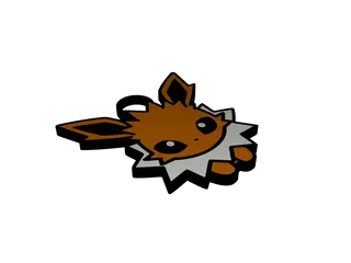 Jolteon Keychain - Multi Color by techgems | Download free STL model ...