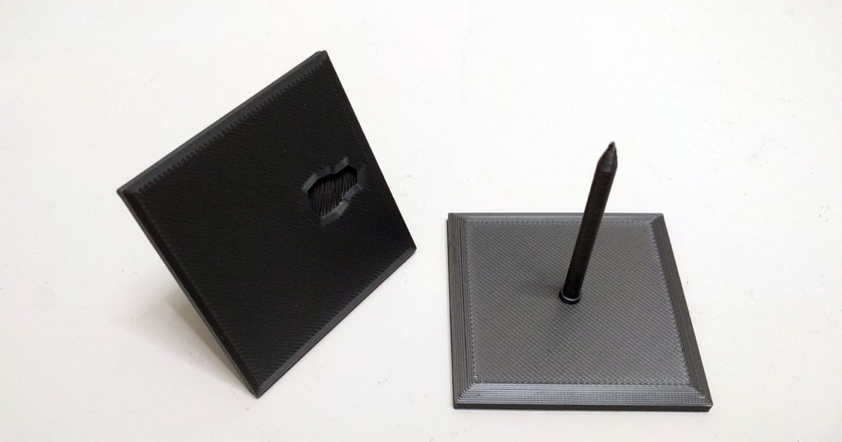 Receipt Holder / Receipt Spike by mnemic | Download free STL model ...