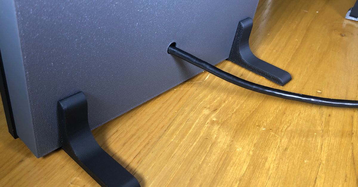 LED Matrix Frame Stand by fractalnoise | Download free STL model ...