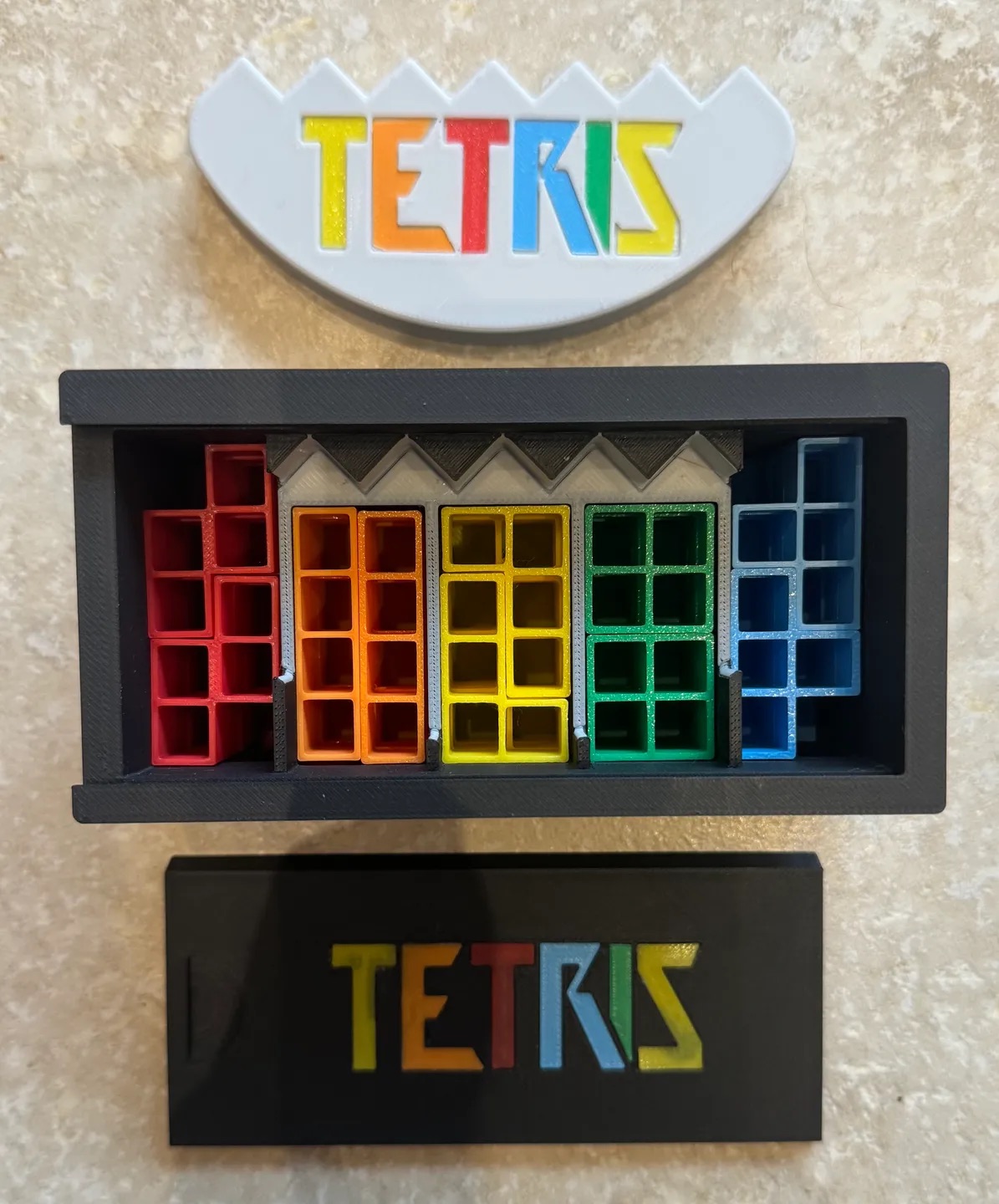 Balance Tetris Box with Sliding lid (travel sized @ 50%) by jkpes ...
