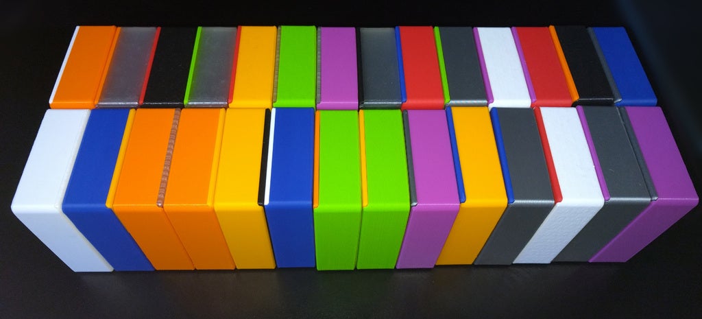 Keyforge Sliding Deck Box by mnemic | Download free STL model ...