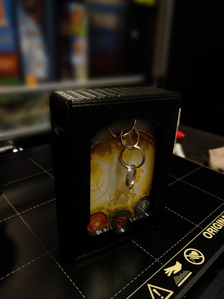 Keyforge Sliding Deck Box by mnemic | Download free STL model ...