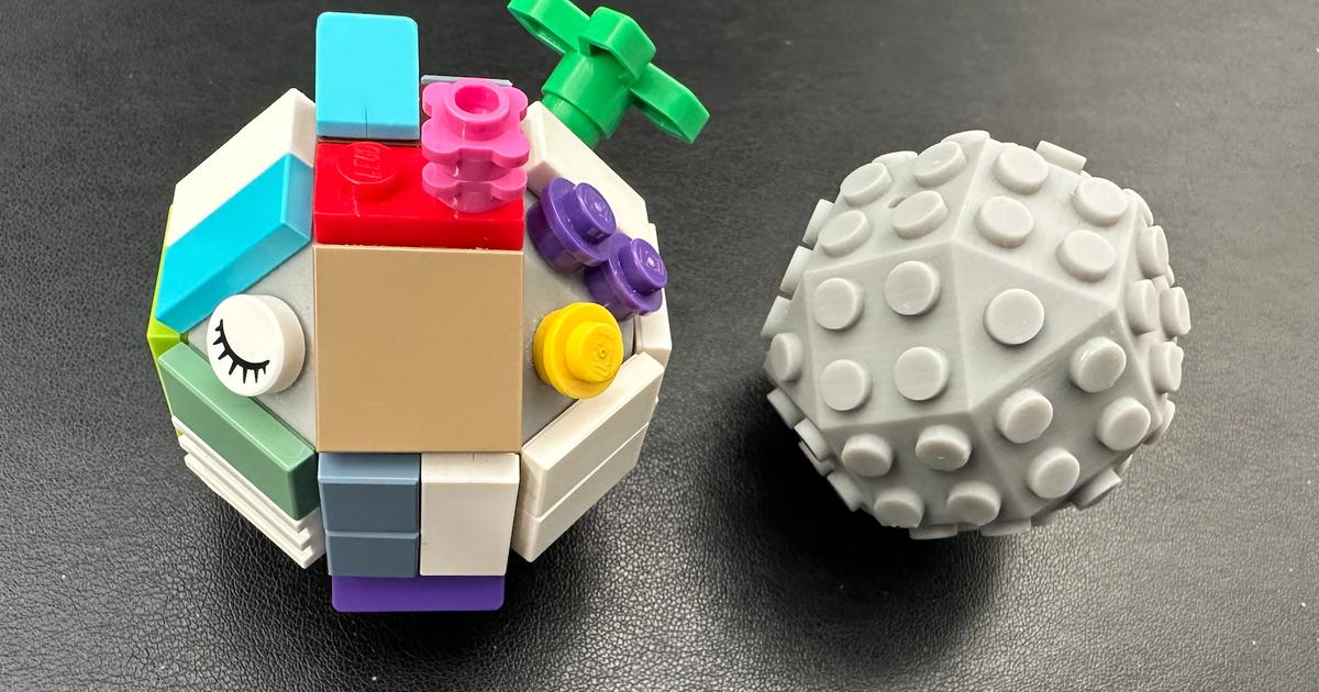 Lego Balls by olegmilshtein | Download free STL model | Printables.com