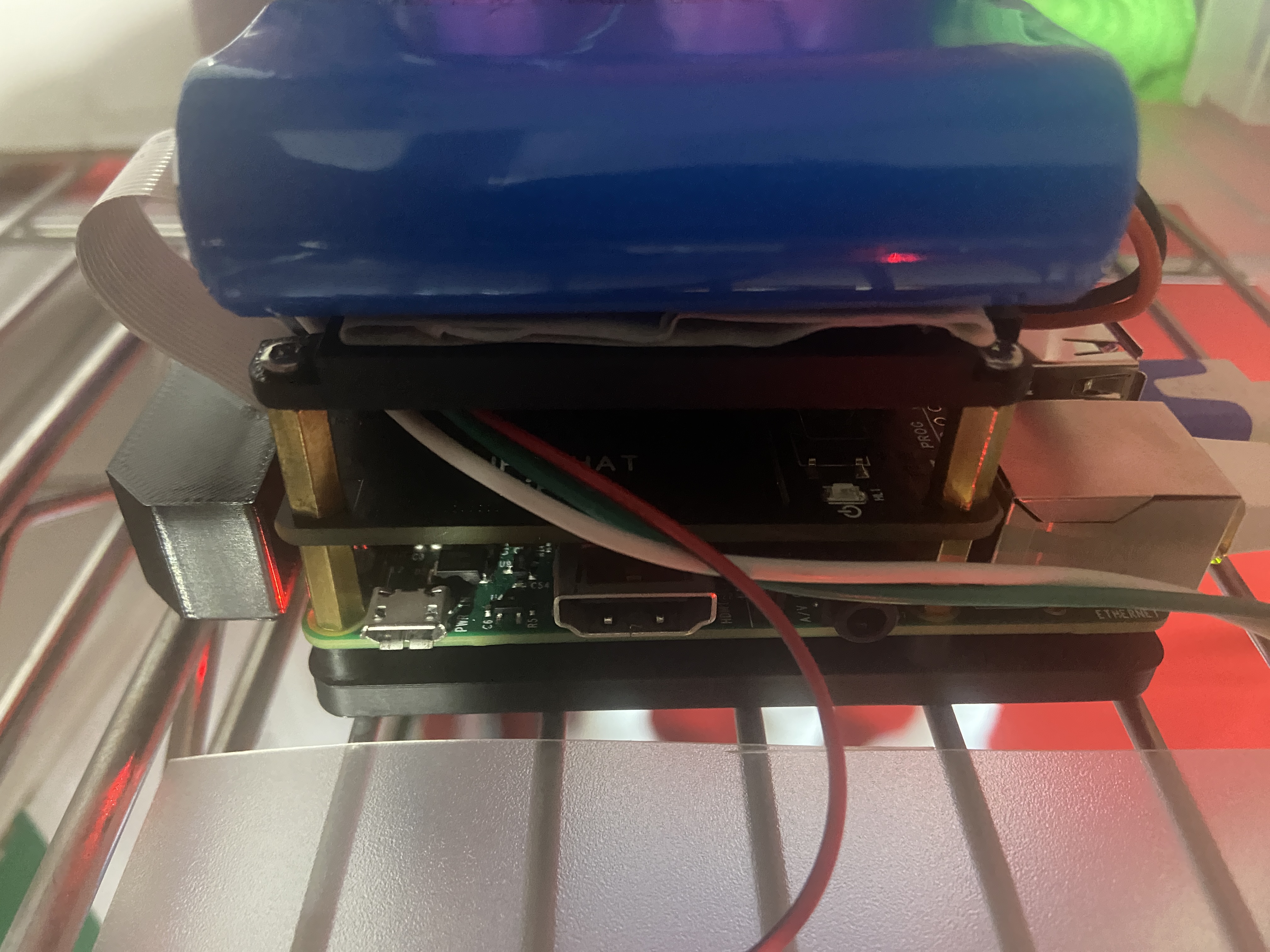Blower Fan Mount for Raspberry pi 3B PROTOTYPE by RockyDog271 ...