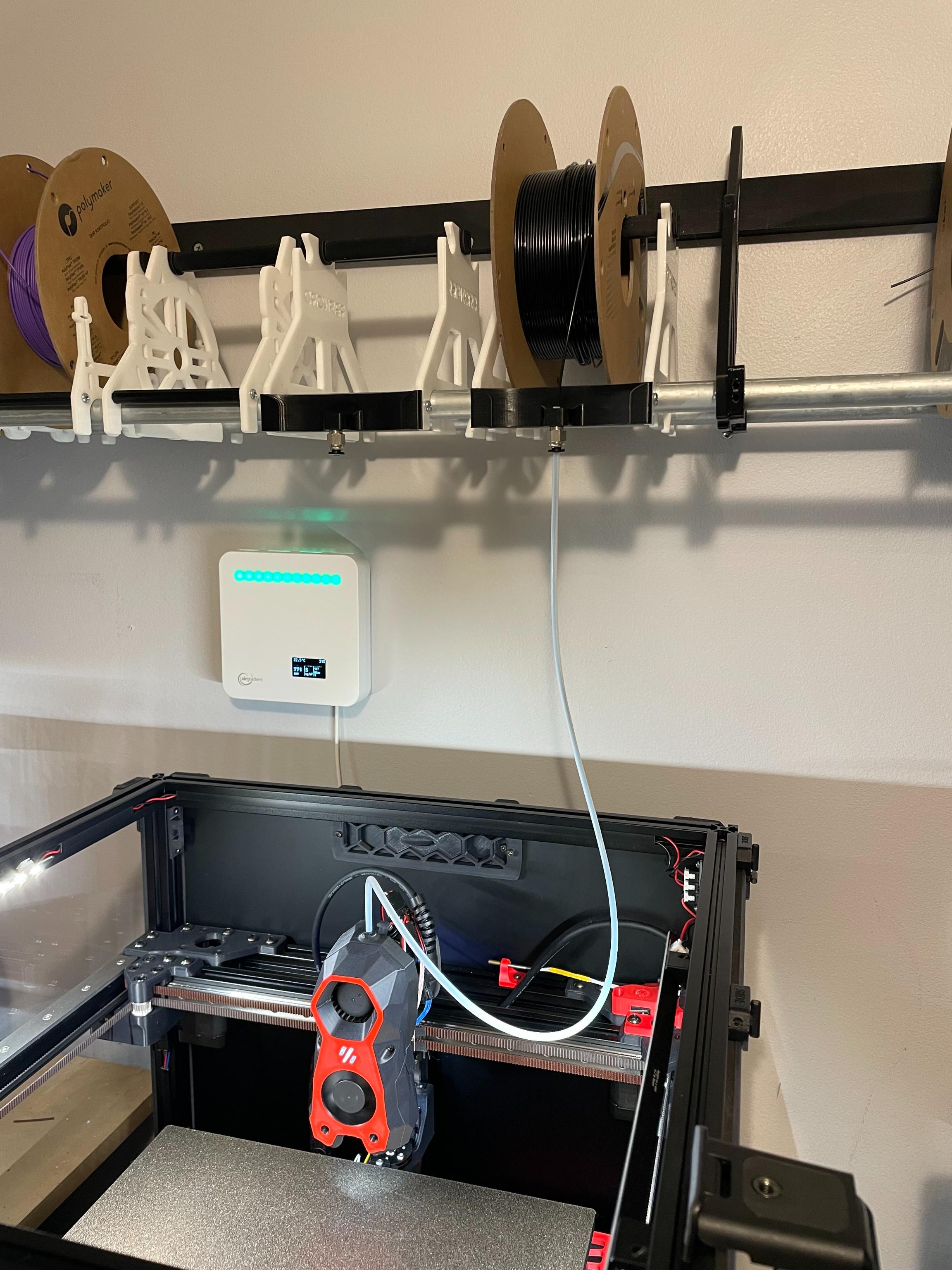 RackStand Spacer With Bowden Fitting for RepRack by Josh Edlin ...