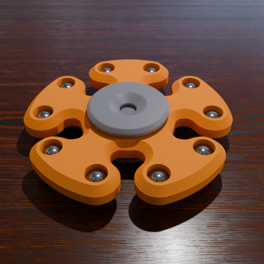 Fidget Spinner by A-11 Designs | Download free STL model | Printables.com
