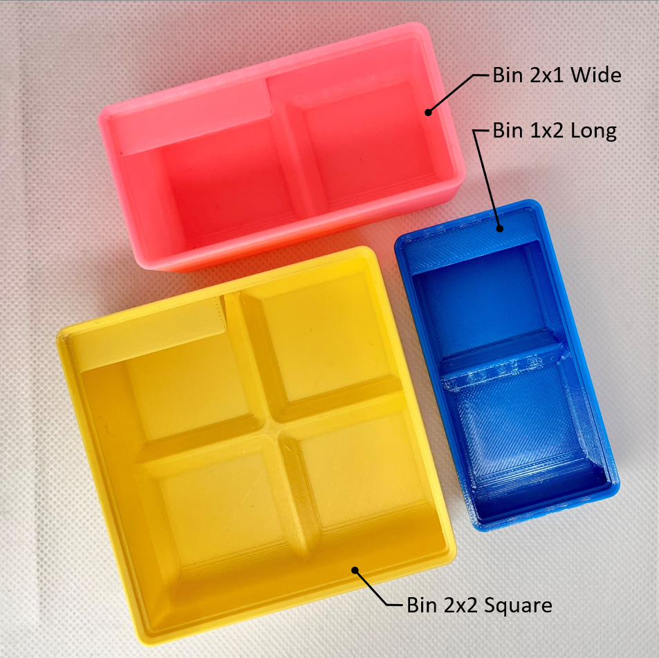 Gridfinity Bins medium size by Plastic Flow | Download free STL model | Printables.com