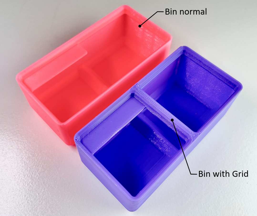 Gridfinity Bins medium size by Plastic Flow | Download free STL model | Printables.com