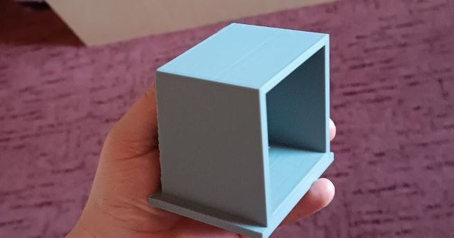 PVC square pipe foot\cover by Shadow | Download free STL model ...