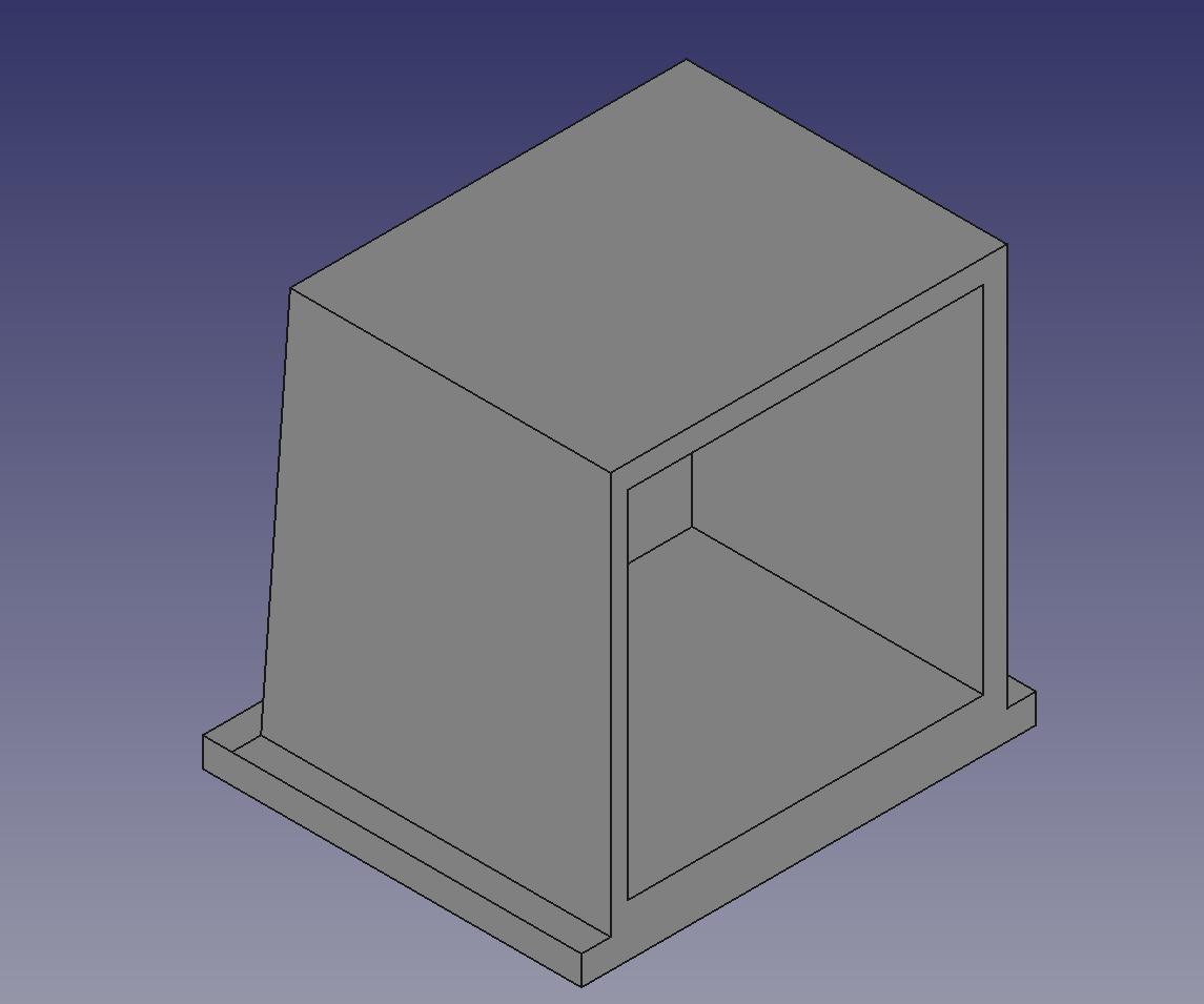 PVC square pipe foot\cover by Shadow | Download free STL model ...