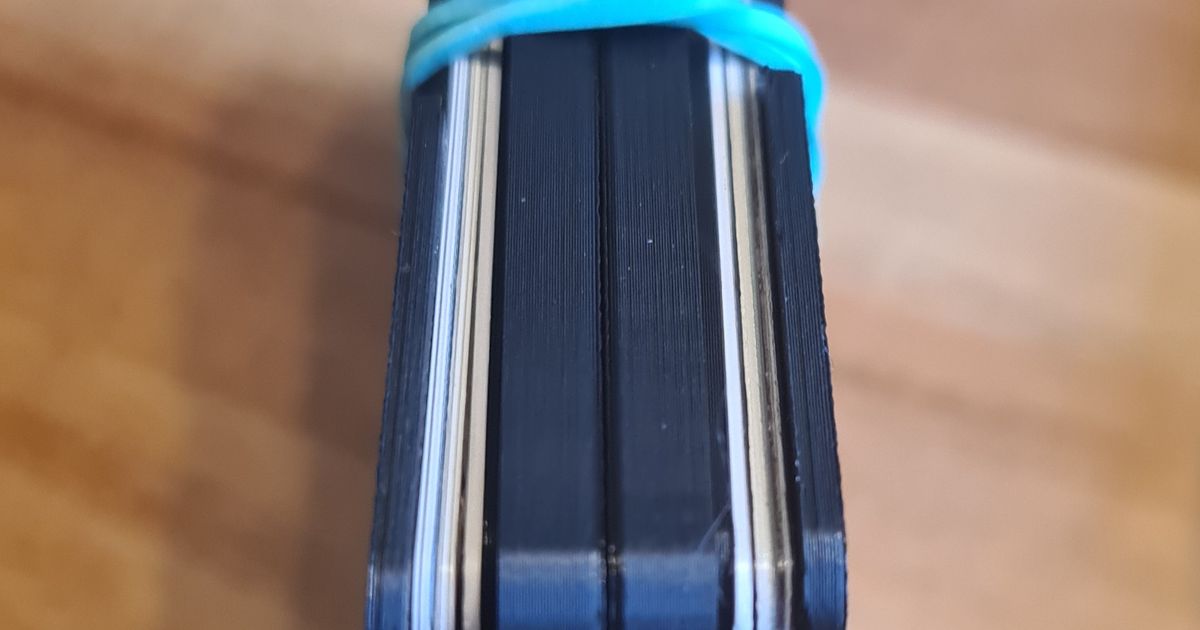 Slide guide for Lockcardwallet by Wasined94 | Download free STL model ...