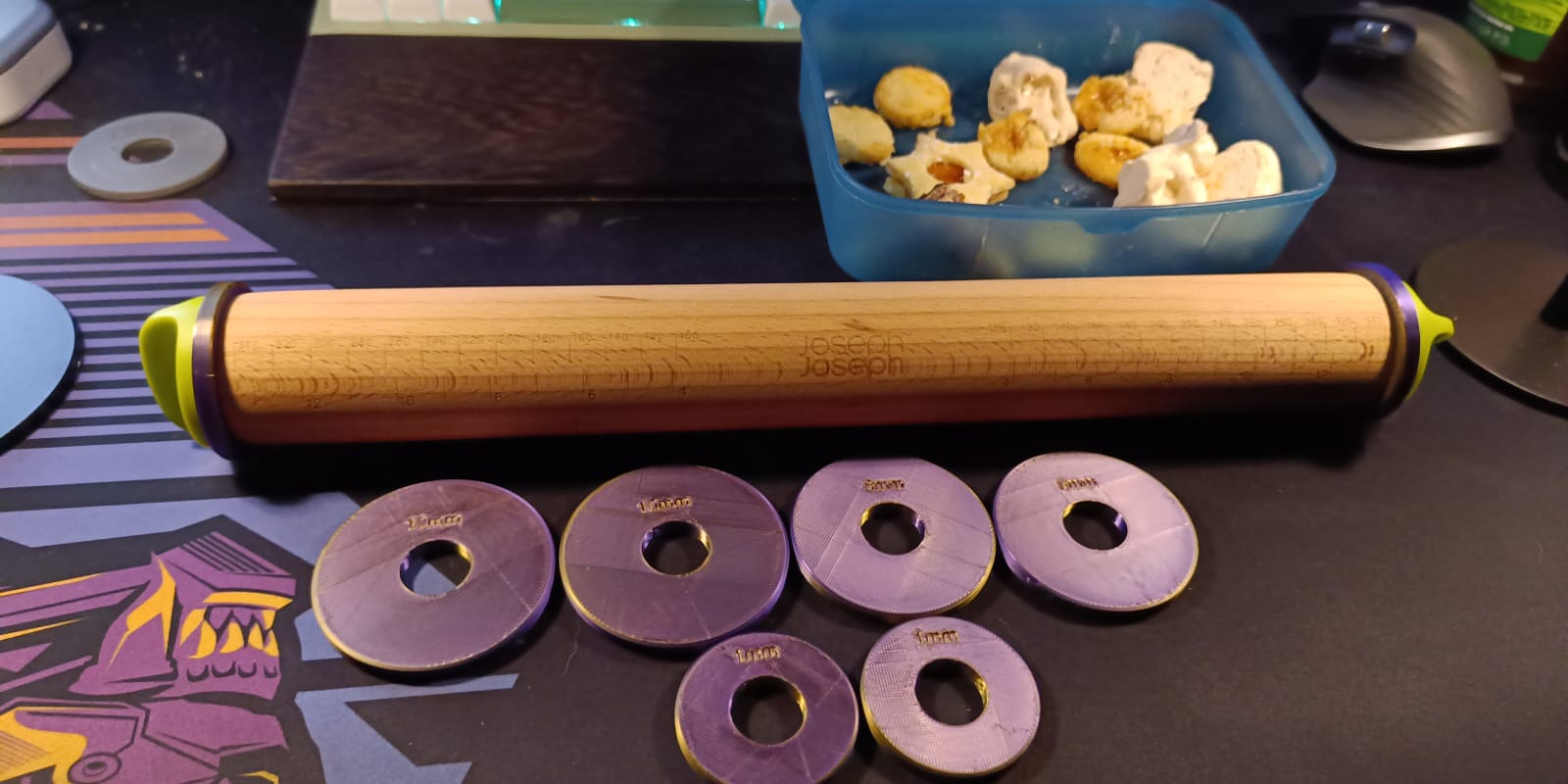 Rolling Pin Spacer Cookie Maker Joseph Joseph by TomPek | Download free ...