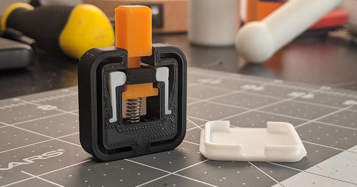 Mechanical Switch Fidget Click by kriswillcode | Download free STL ...