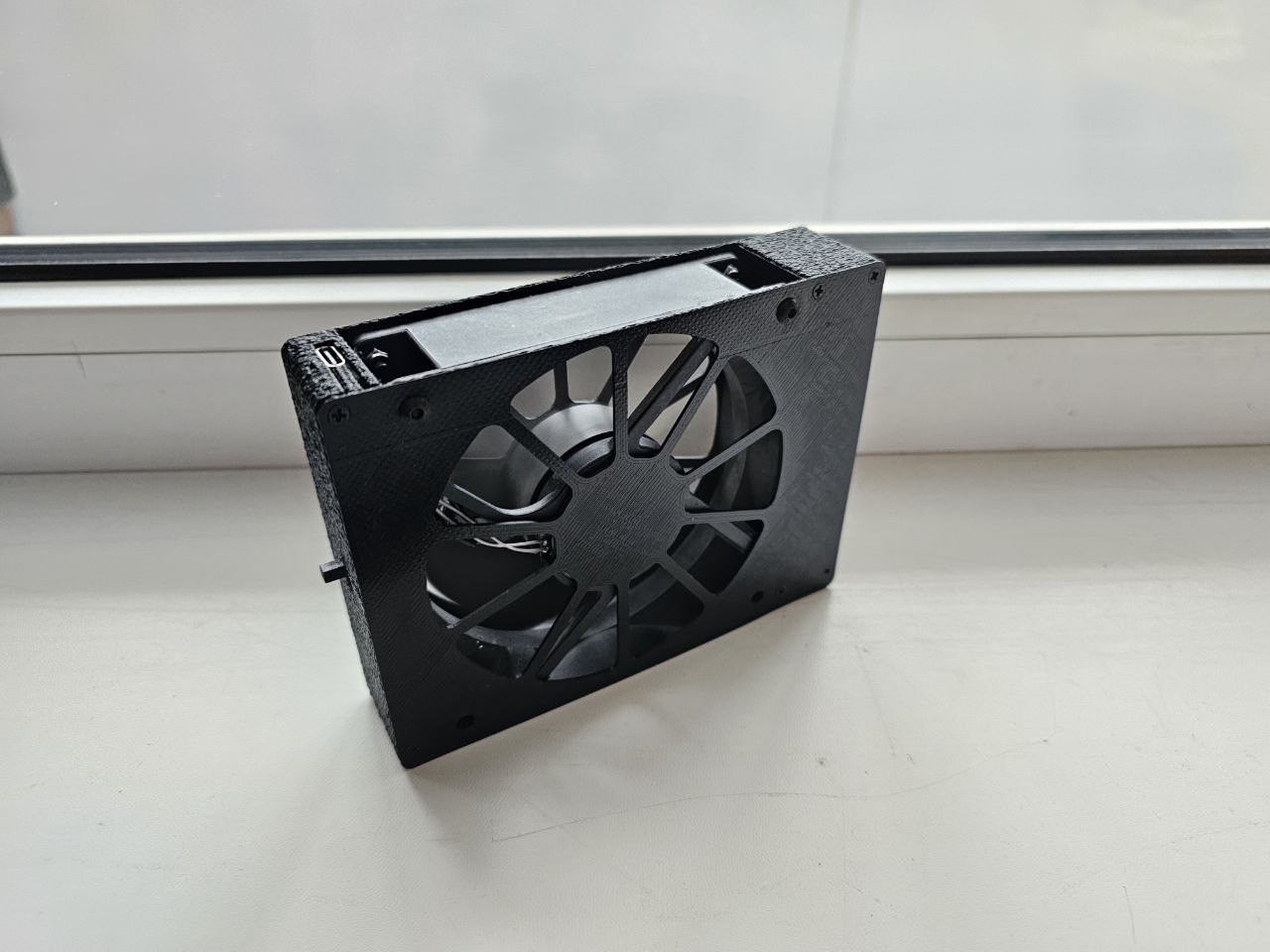 Battery powered 92mm PC Cooler by Dr. Failov | Download free STL model ...