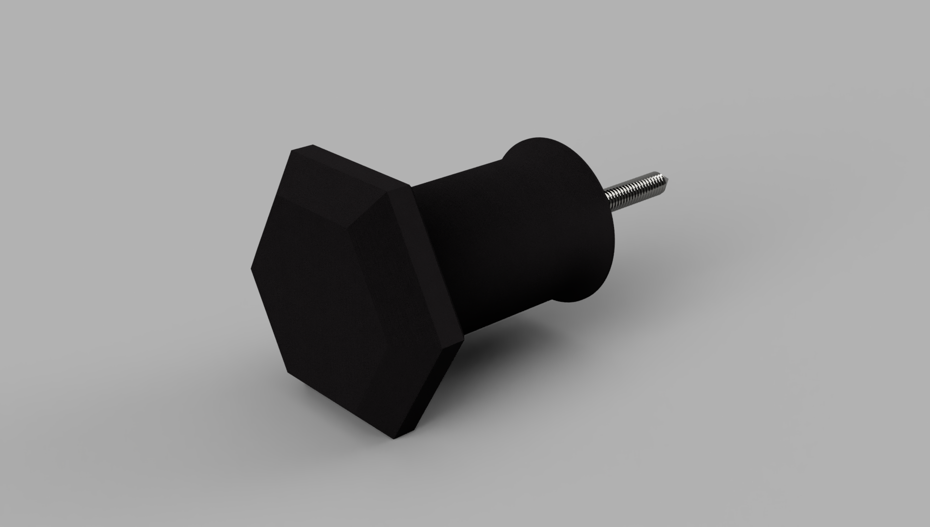 Invisible Wall-mounted Hook/Knob Customizable Knobs by Vision Forge Creations | Download free ...