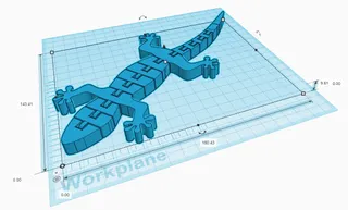 Super Flexi Gecko by Martin Rigatoni | Download free STL model ...